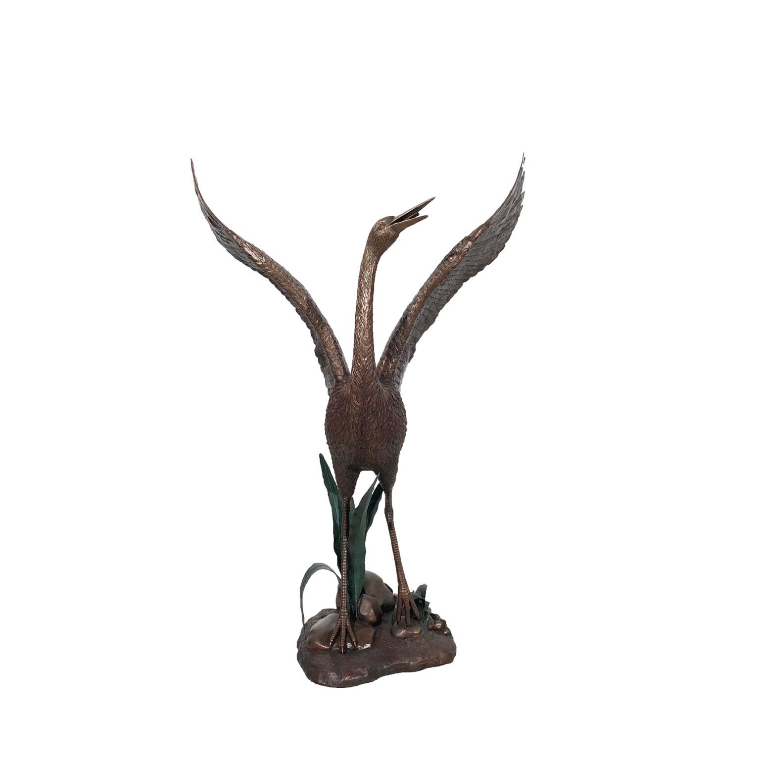 Bronze Colorful Hummingbirds Sculpture - Metropolitan Galleries