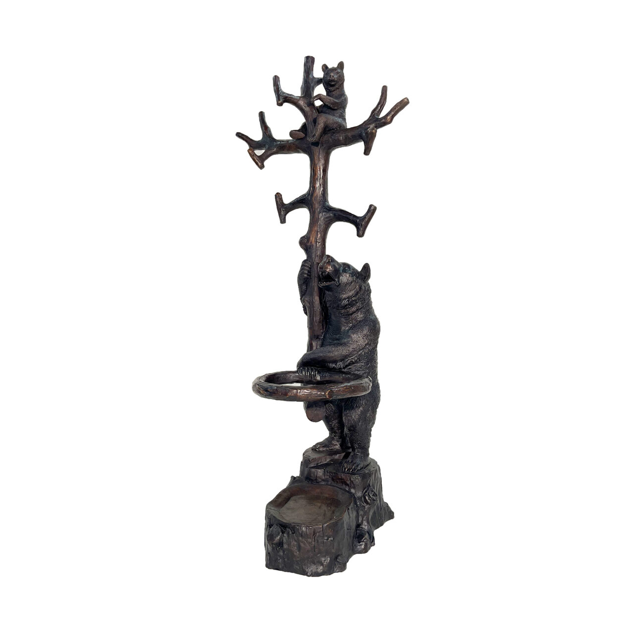 Bronze Bear Coffee Table Sculpture - Metropolitan Galleries Inc.