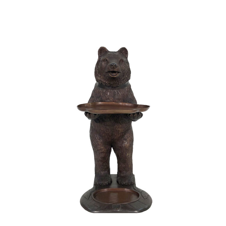 Bronze Bear Coffee Table Sculpture - Metropolitan Galleries Inc.