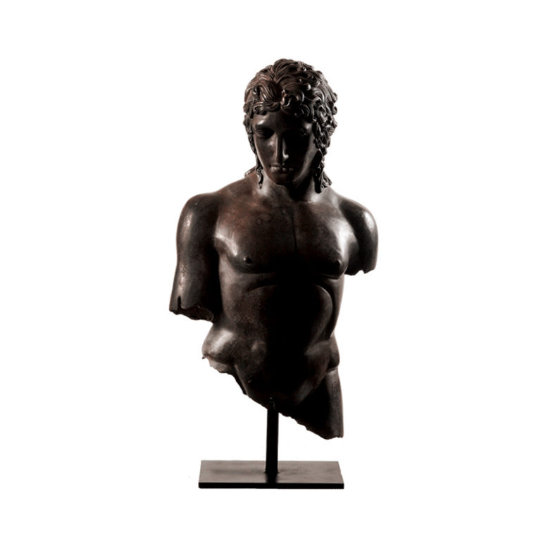 Bronze Sculpture | Bronze Roman Greco Bust | Metropolitan Galleries