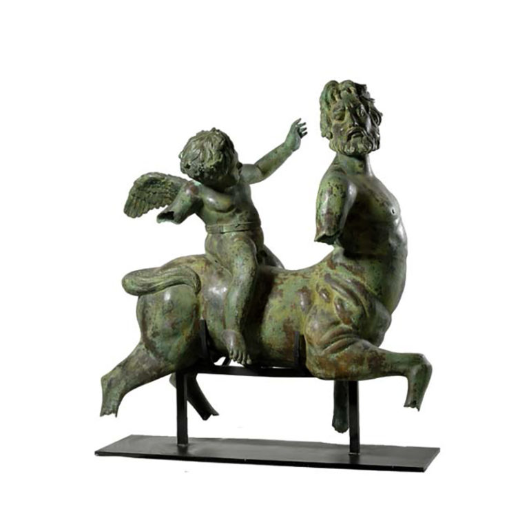 Bronze Sculpture | Bronze Cupid Centaur Sculpture | Metropolitan Galleries