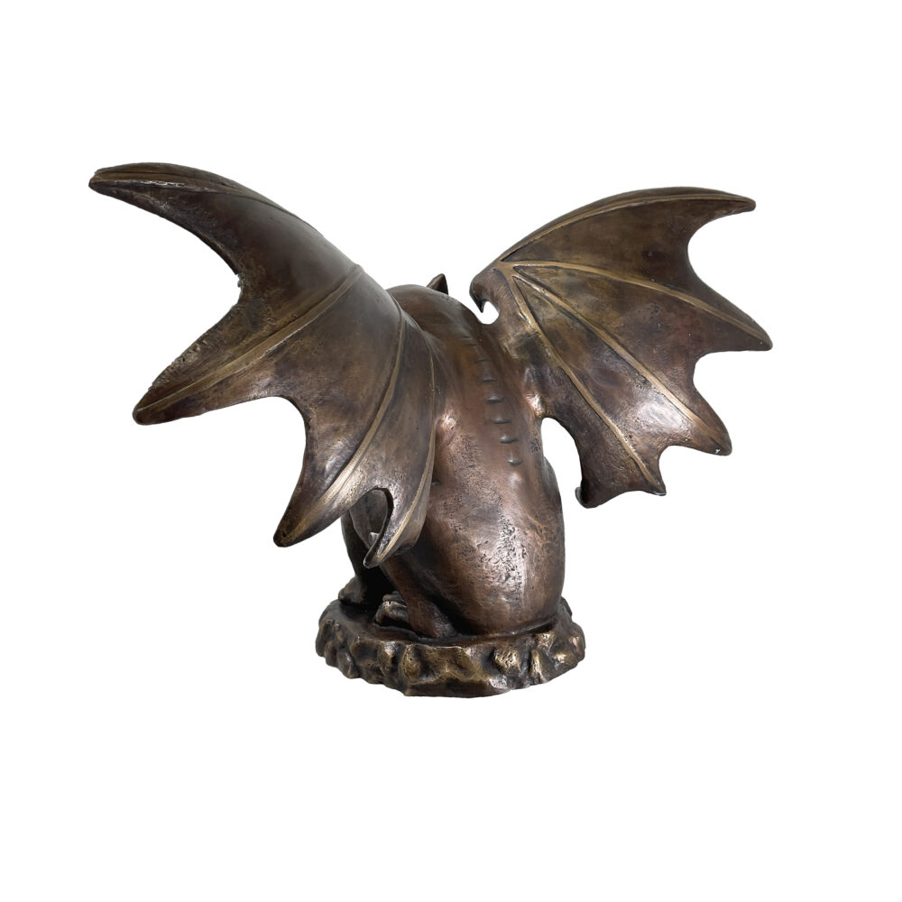 Bronze Gargoyle Sculpture - Metropolitan Galleries Inc.