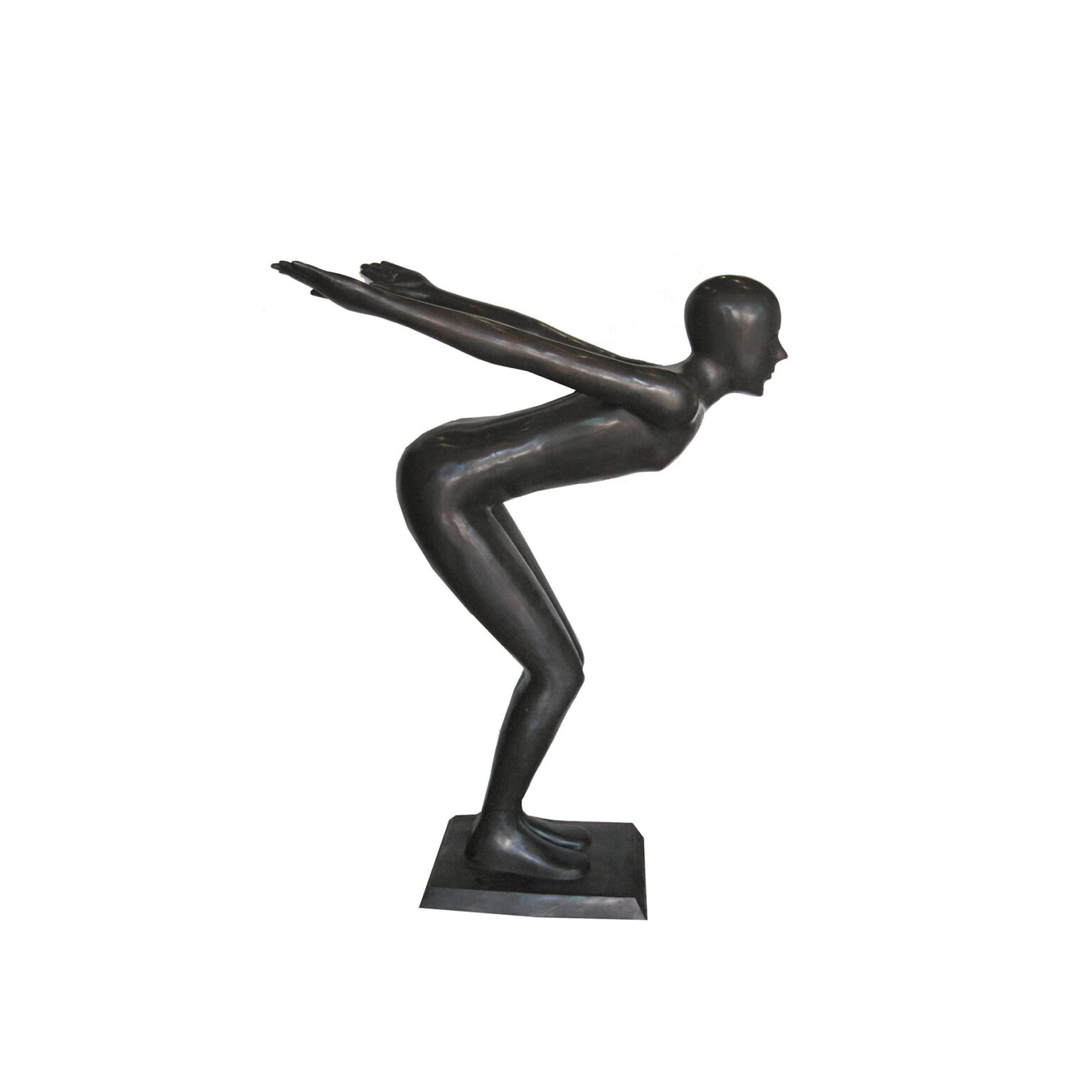 Bronze Contemporary Diver Sculpture - Metropolitan Galleries Inc.